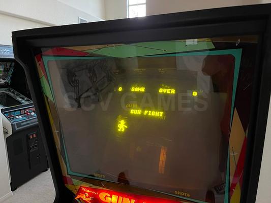 1975 Midway Gun Fight Upright Arcade Machine - Coin OP Stuff